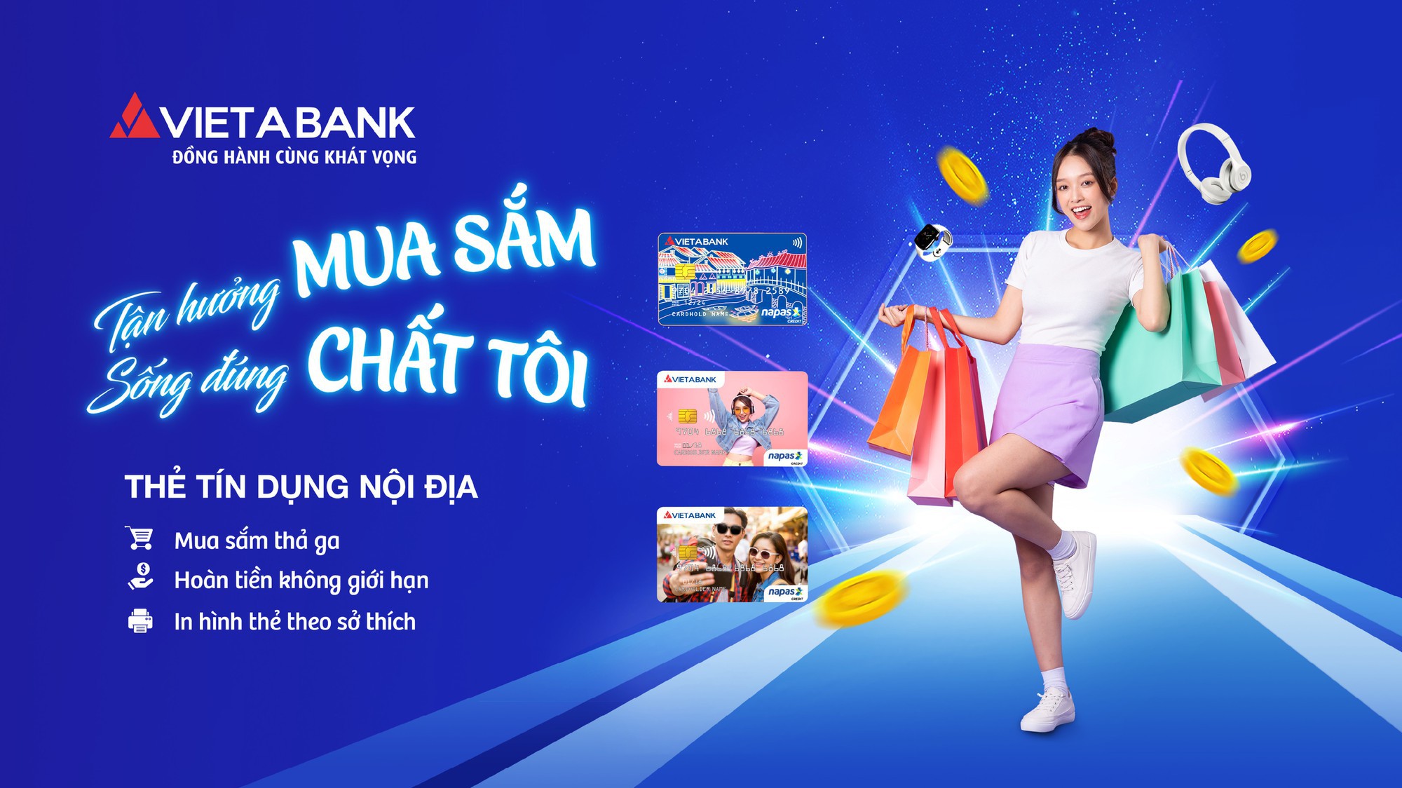 Ra mắt thẻ tín dụng nội địa NAPAS VIETABANK