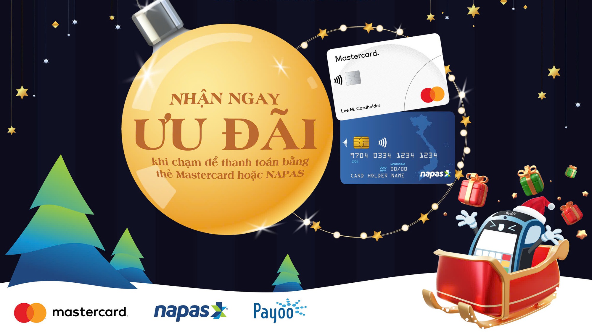 NAPAS, MASTERCARD tung ưu đãi khuấy động mùa khuyến mãi cuối năm