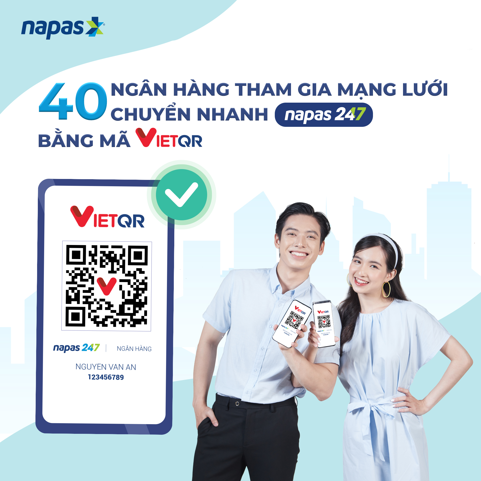 NAPAS VÀ CÁC NGÂN HÀNG CHÍNH THỨC RA MẮT THƯƠNG HIỆU VIETQR VÀ DỊCH VỤ CHUYỂN TIỀN NHANH ...